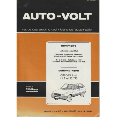 Revue Technique Auto Volt CX de Citroen