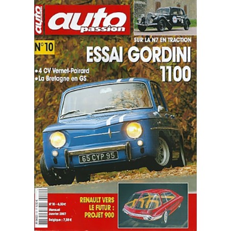 Auto Passion N° 10 Auto Passion de Magazines et Spécial salon