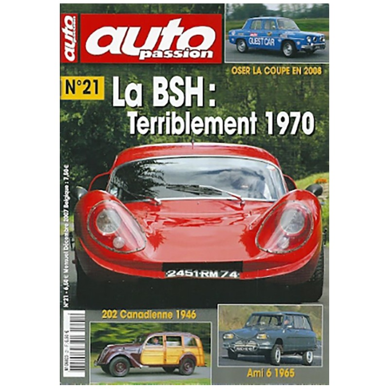 Auto Passion N° 21 Auto Passion de Magazines et Spécial salon