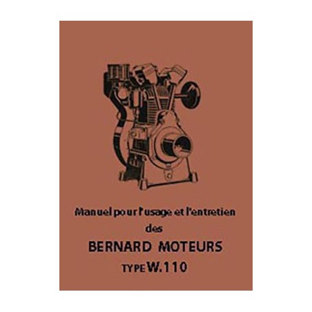 Moteur Bernard W110 BERNARD de Agricole et moteurs fixes