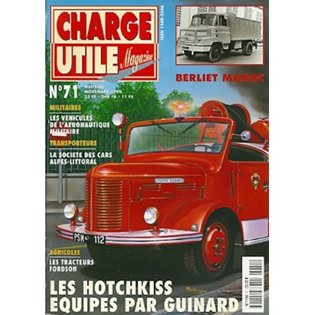 Charge Utile N° 71 Charge Utile de Magazines et Spécial salon